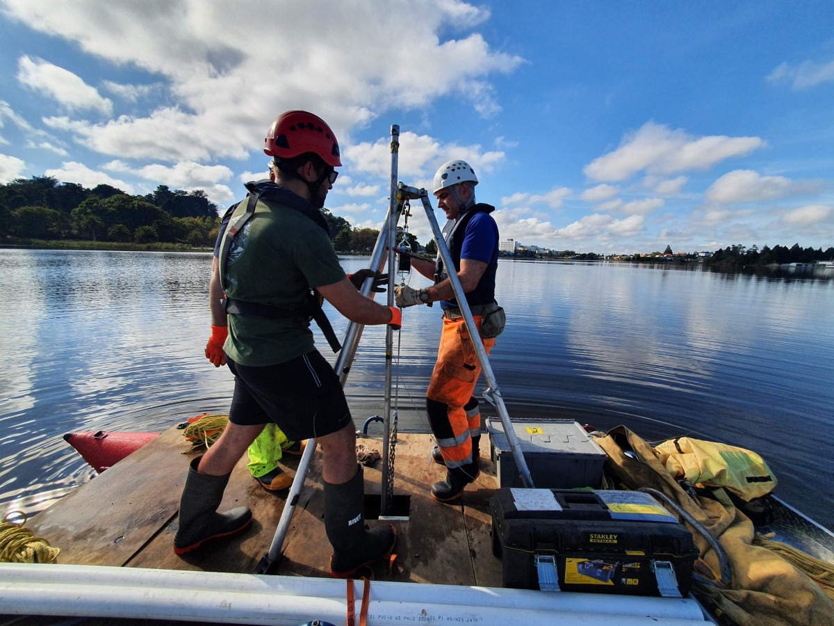 Lake coring and GPR fieldwork – Tephra Seismites